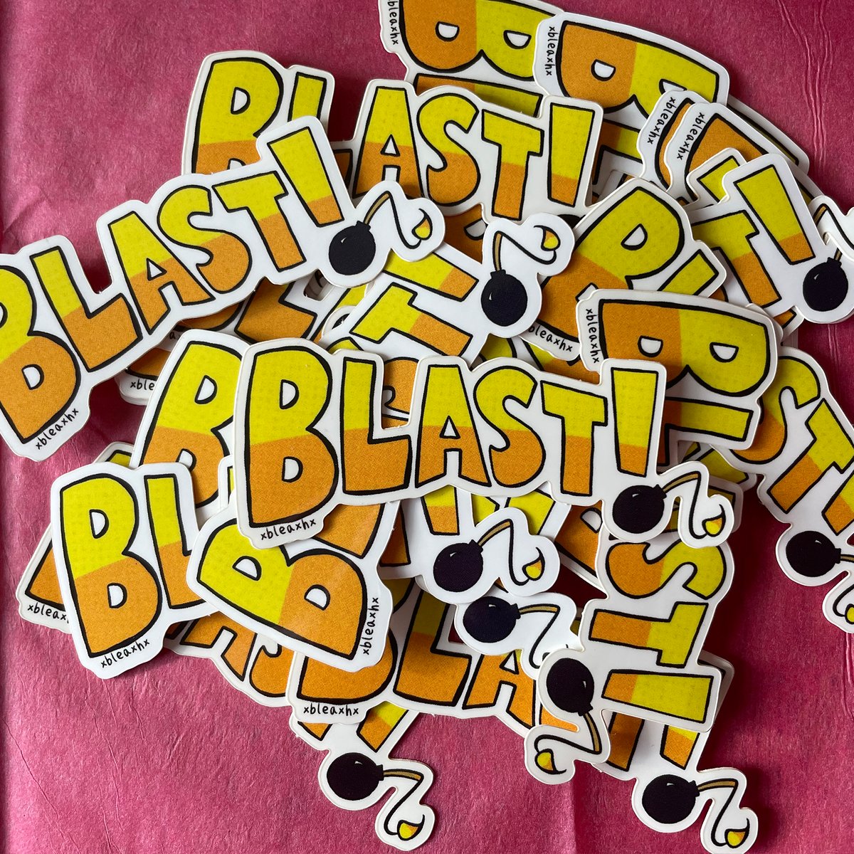 Blast! Sticker | xbleaxhx