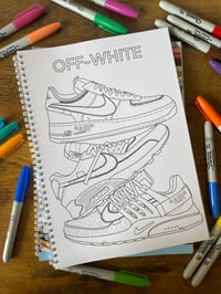 Sneakers by you - Sneaker colouring book | createdbycait