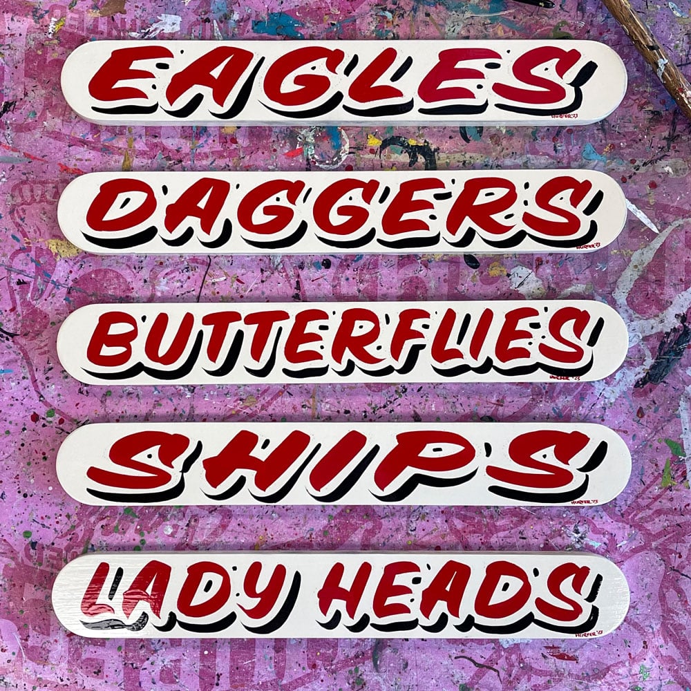 Personalized Name/Lettering Signs | Hurfer Hand Painted