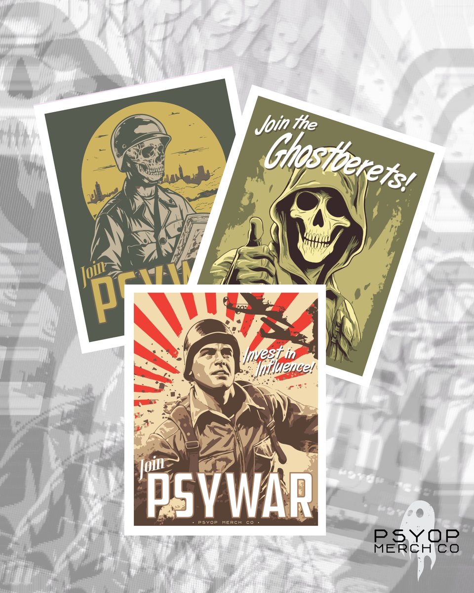 JOIN PSYWAR STICKER PACK | PSYOP Merch Co