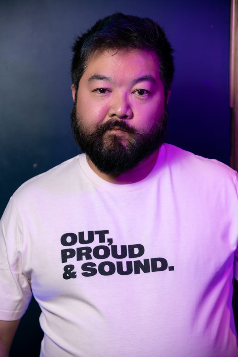 OUT, PROUD & SOUND T-shirt (Candy Pink) | GCN shop