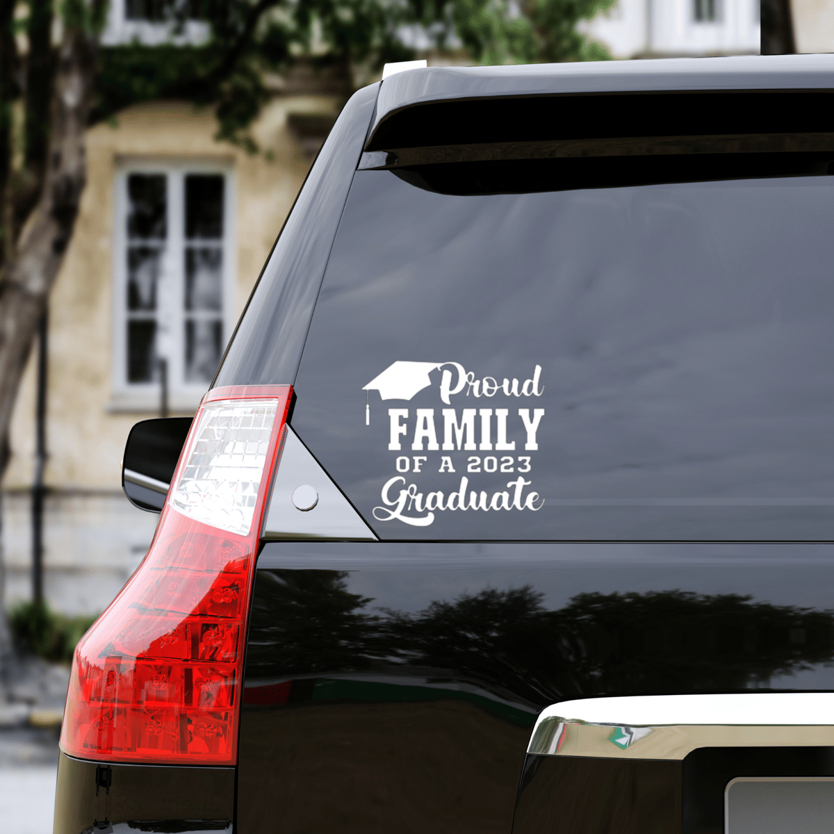 Graduation Car Decal | Dorcella's Boutique