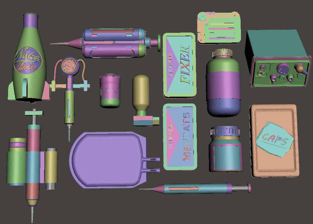 Fallout misc items! | HFC 3d Prints