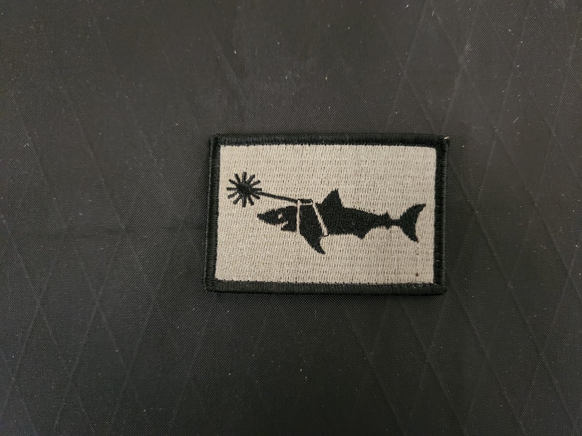 Laser Shark Patch | Pine Tree Patches