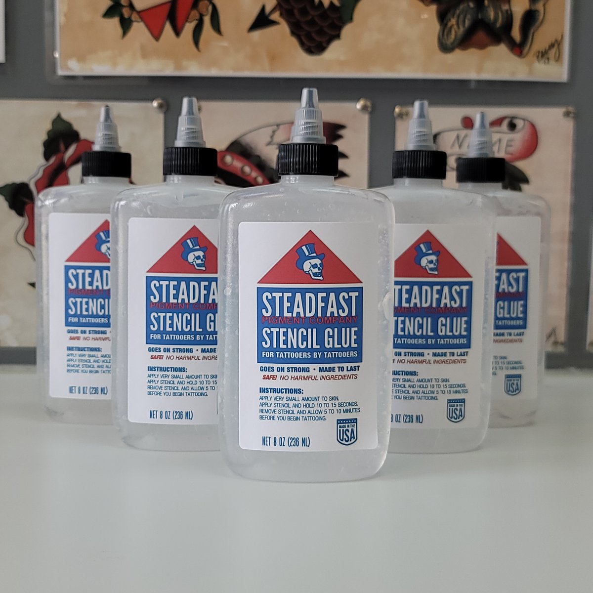 STEADFAST STENCIL FLUID / Steadfast Pigment Company