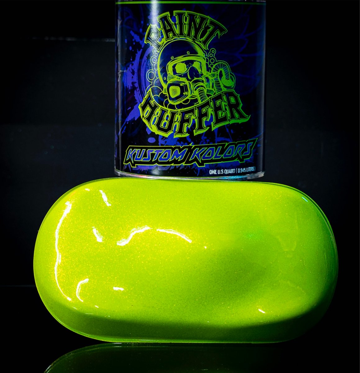 GREEN FUZZ | PAINTHUFFER METALFLAKE