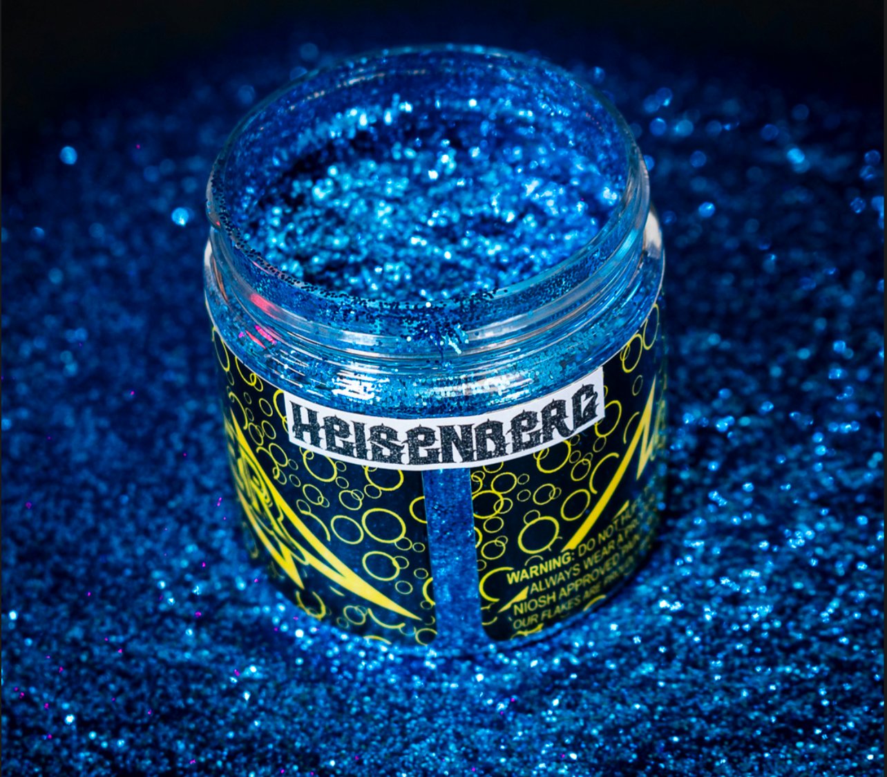 HEISENBERG BLUE METAL FLAKE | PAINTHUFFER METALFLAKE