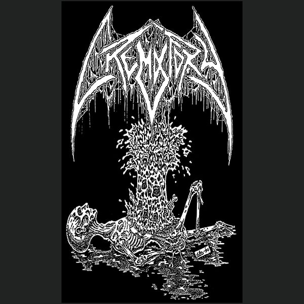 Crematory " Exploding Chest " - Banner / Tapestry / Flag | Necroharmonic