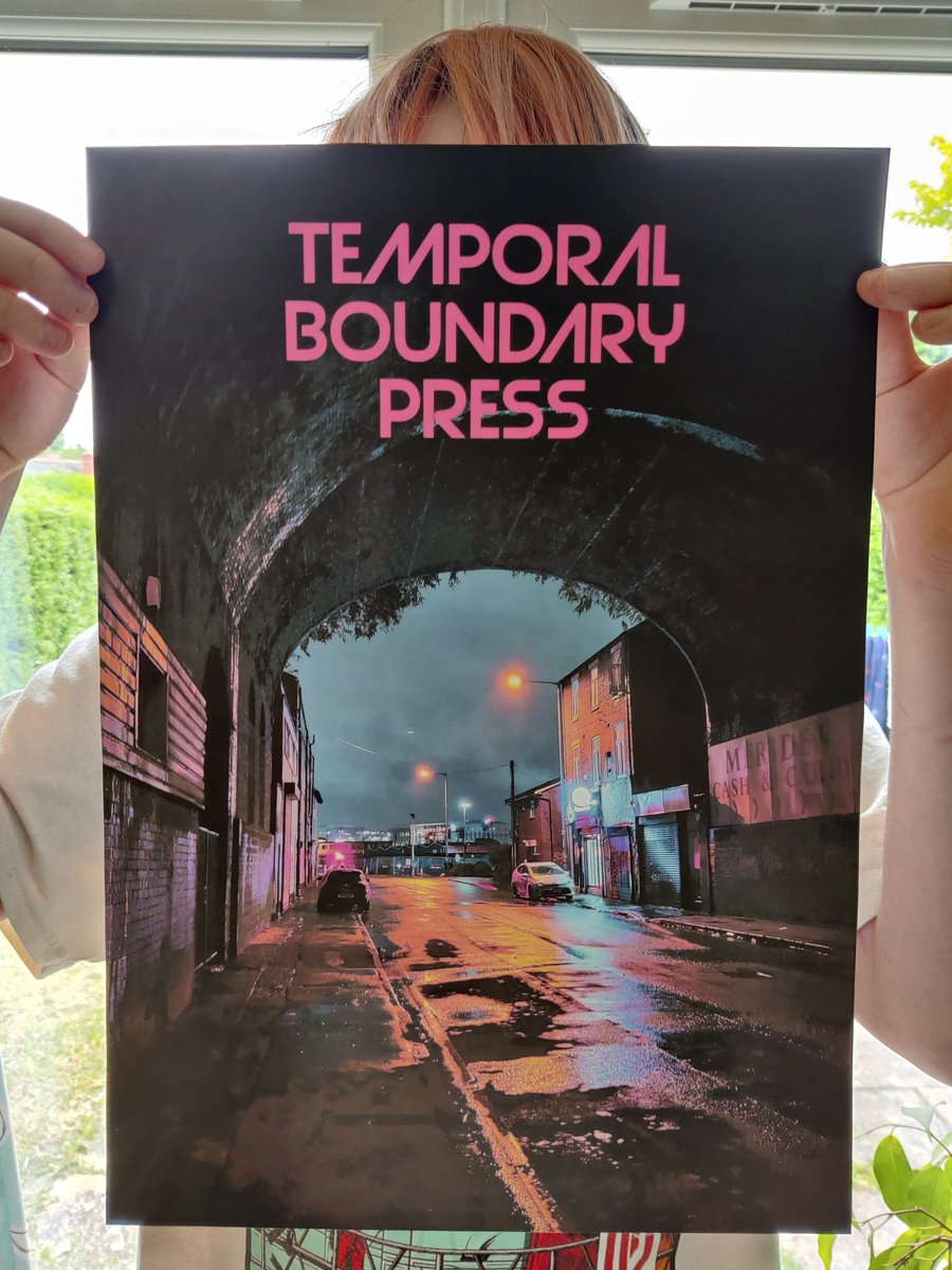 Temporal Boundary Press Poster | Temporal Boundary Press