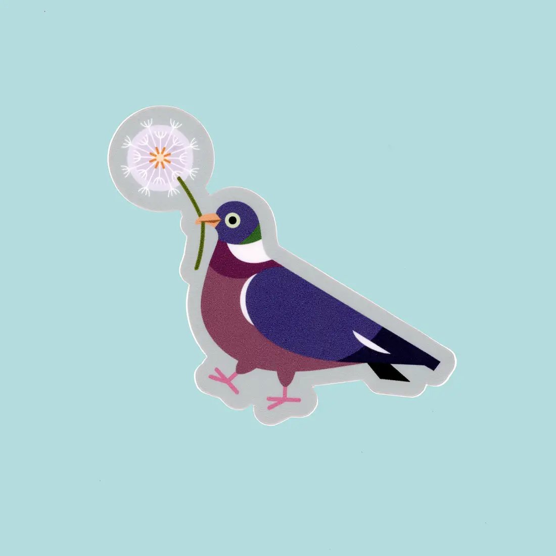 Pigeon Post - Wood Pigeon Sticker