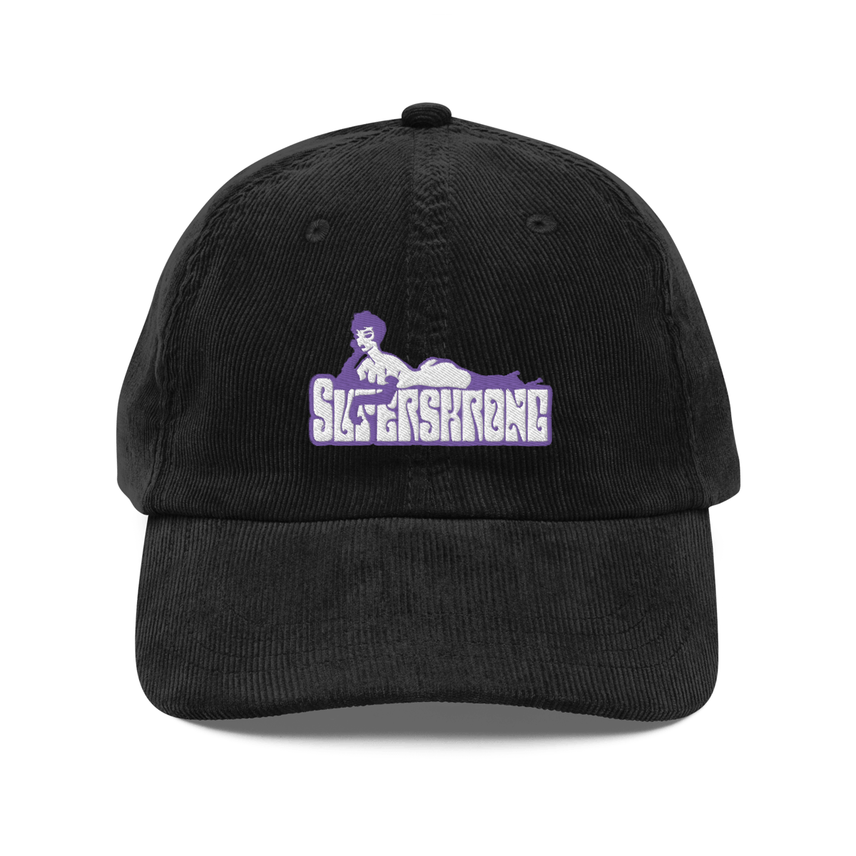 Corduroy Resting Hat (BLACK) | superskrong