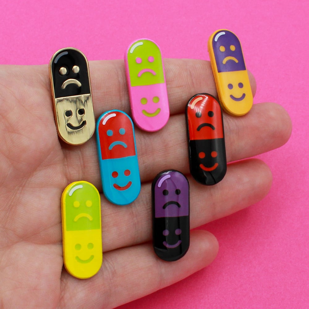 Mood Swing Pills Enamel Pins | Dead Disco