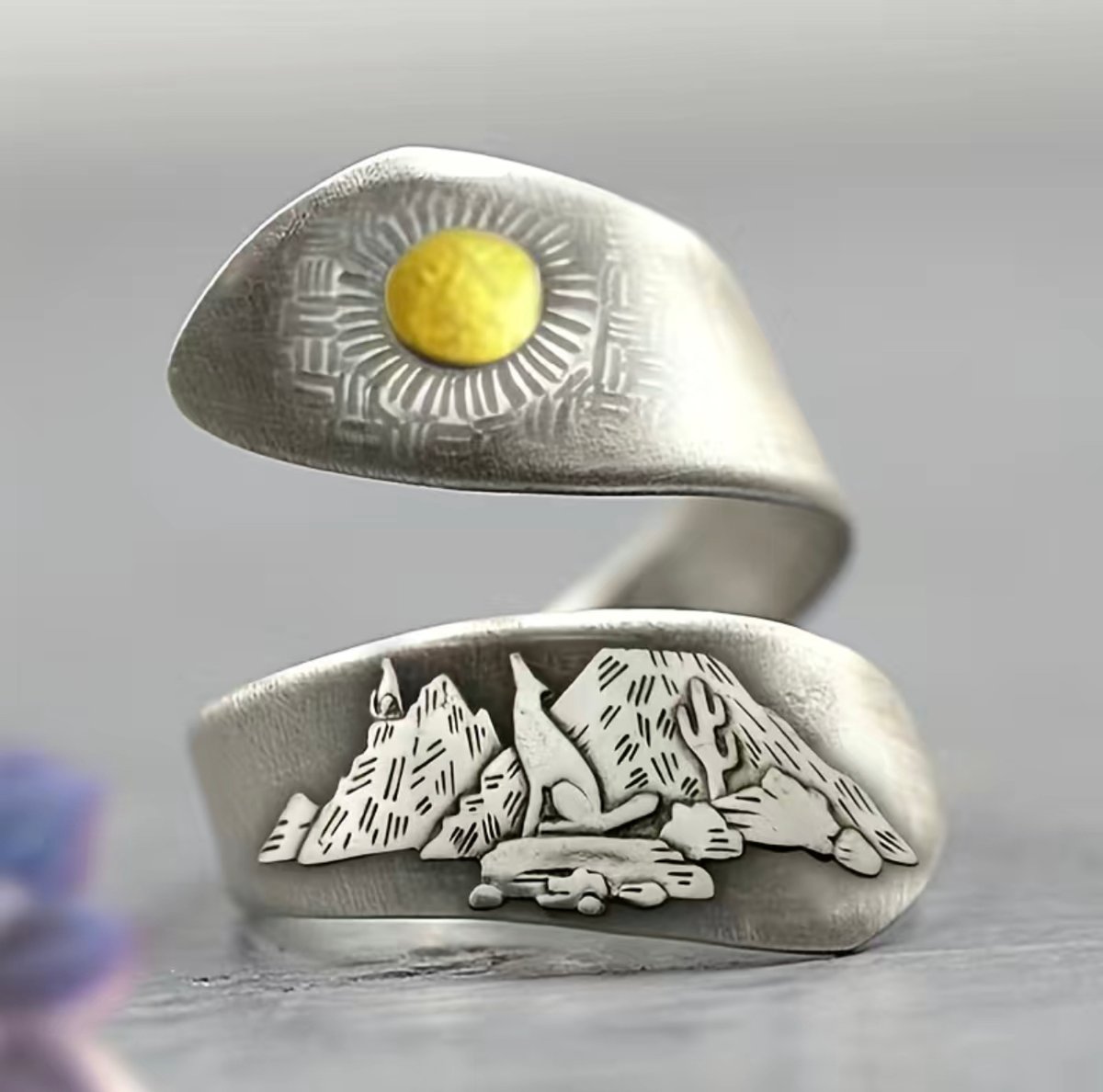 Painted Gems — Rings