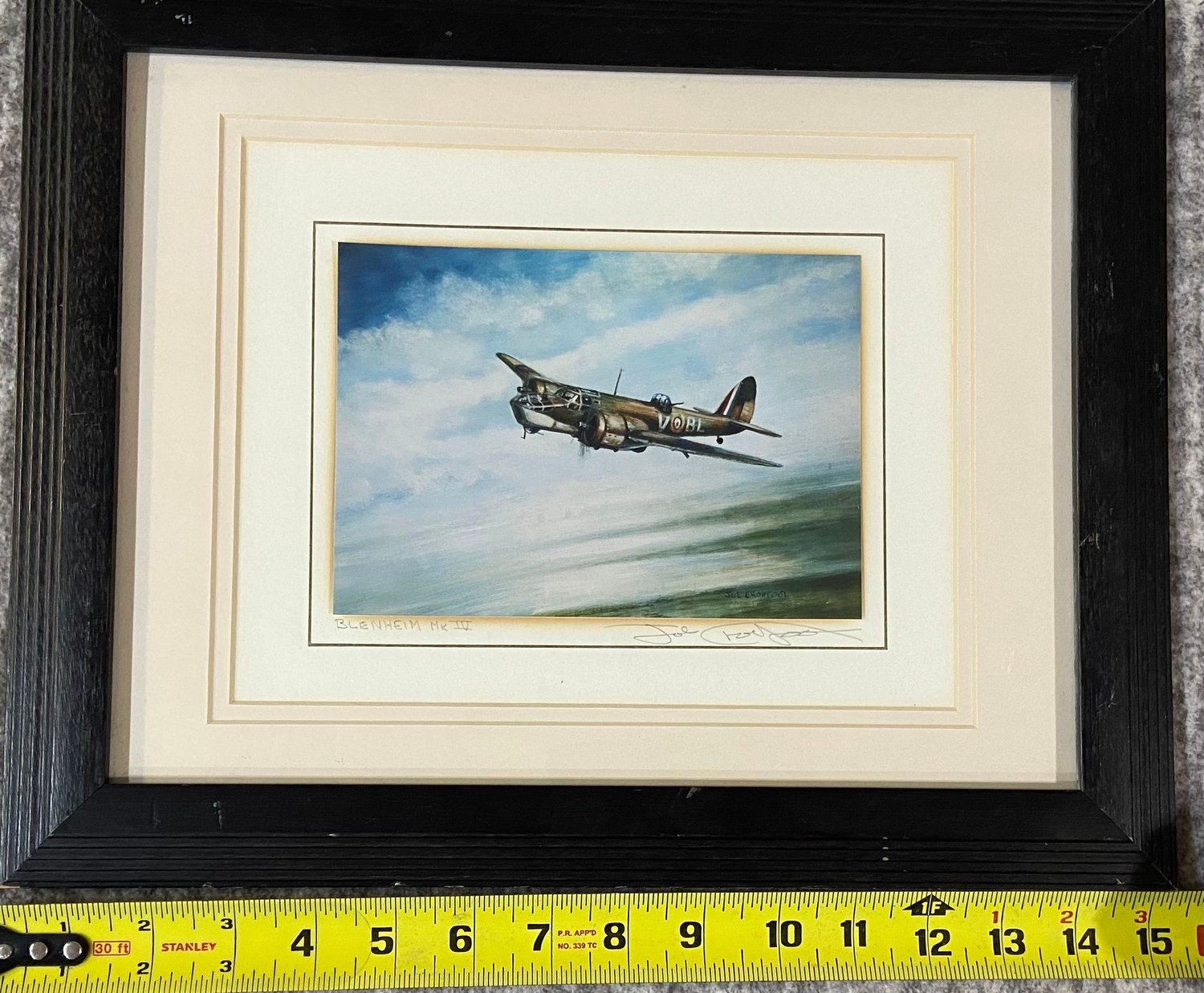 WW2 (British) Blenheim Mk IV Bomber Photo - Framed, Matted ...