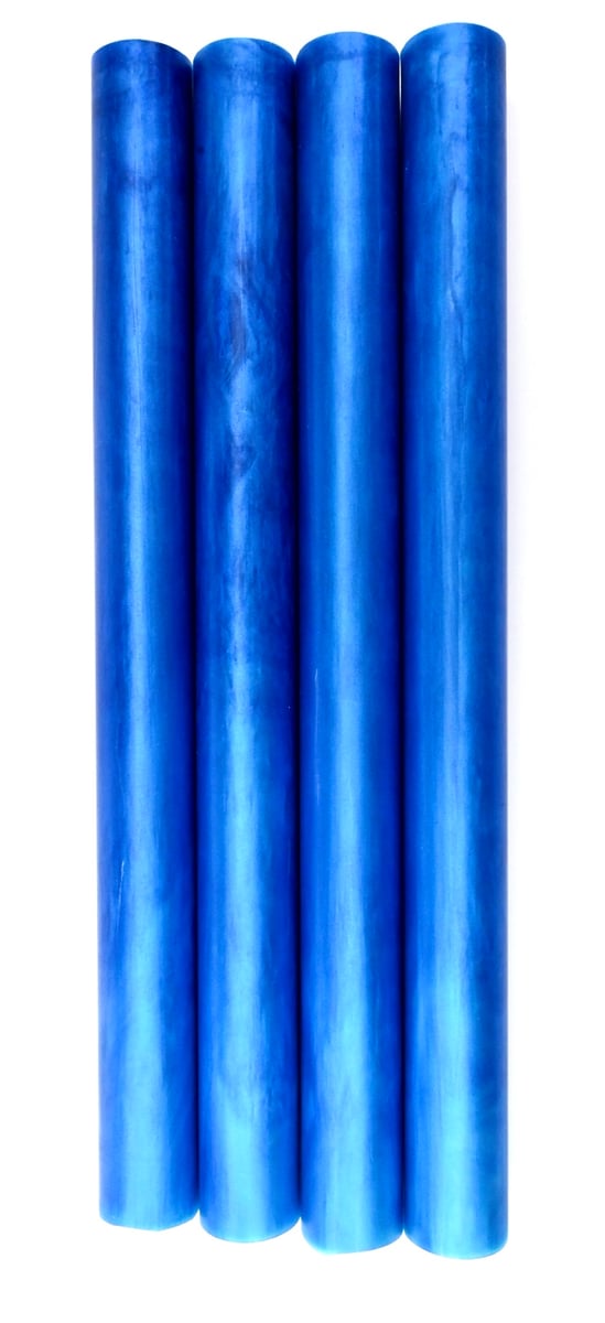 Polychromatic Blue, custom bespoke pen blanks, high pressure cured with ...