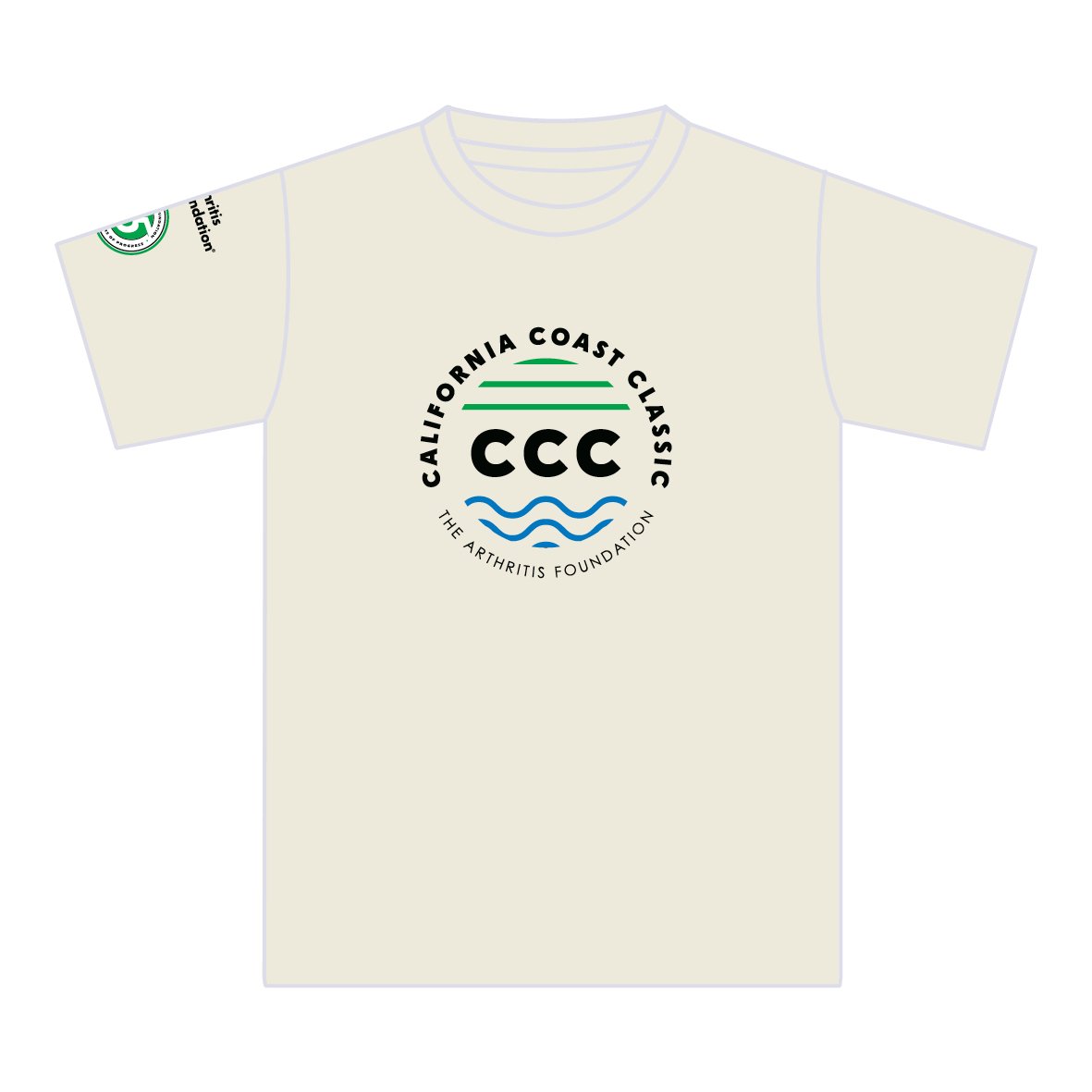 California Coast Classic Bike Tour Store — CCC 2023 Commemorative T-Shirt