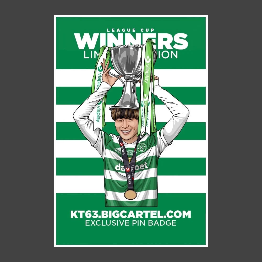 Kyogo Cup Final Badge | Celtic Pin Badges