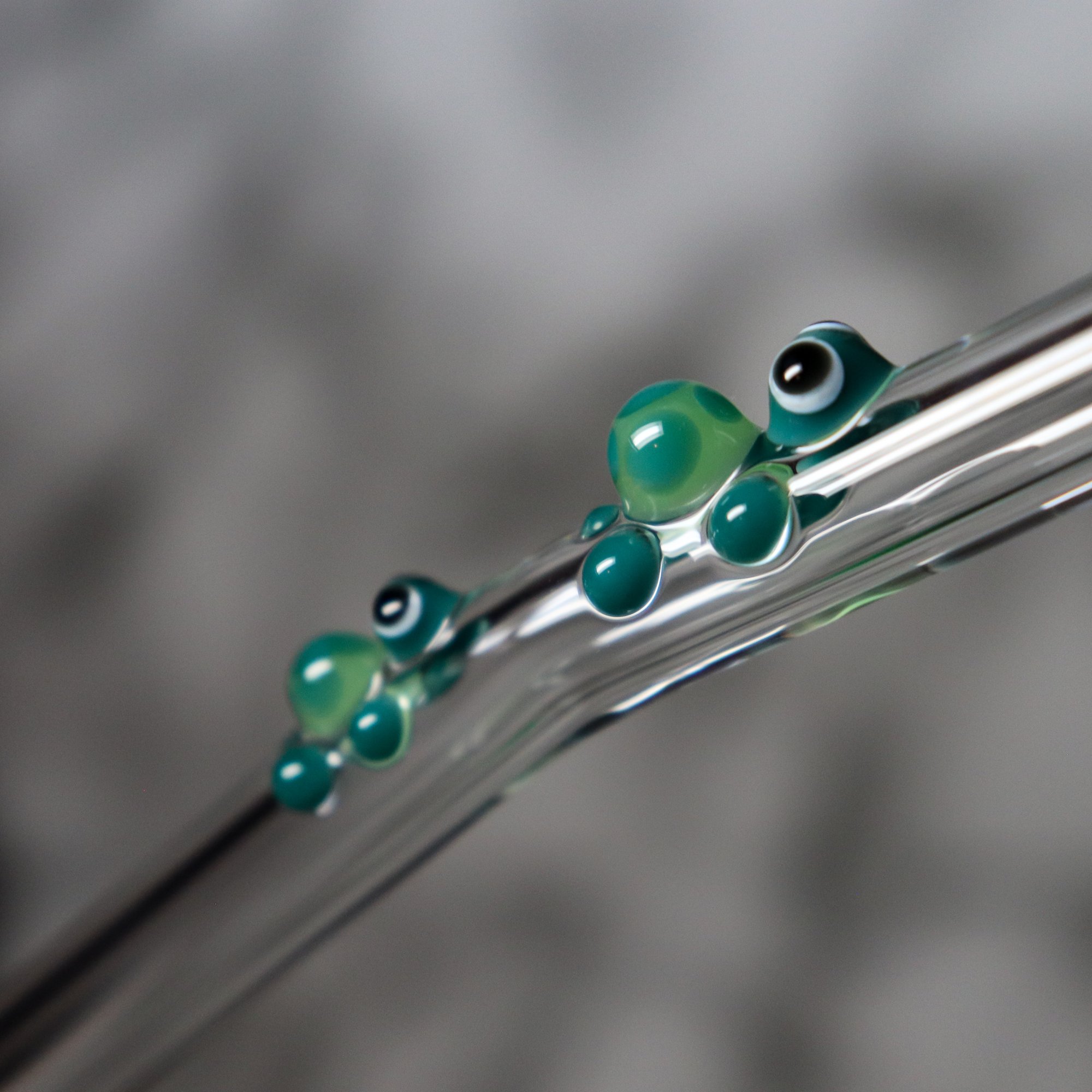 Mama and Baby Turtle Glass Drinking Straws | Bow Valley Straws