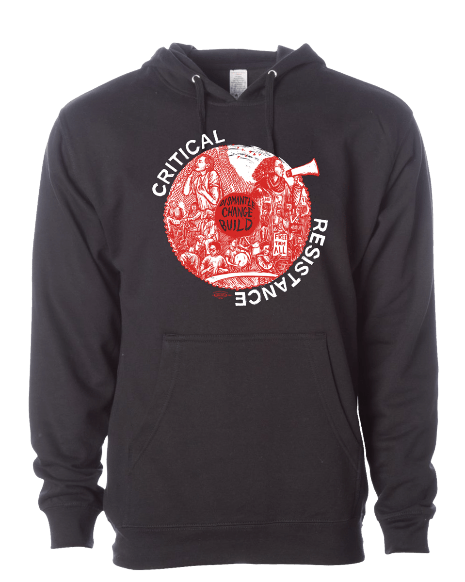 Visualizing Dismantle Change Build Hoodie | Critical Resistance