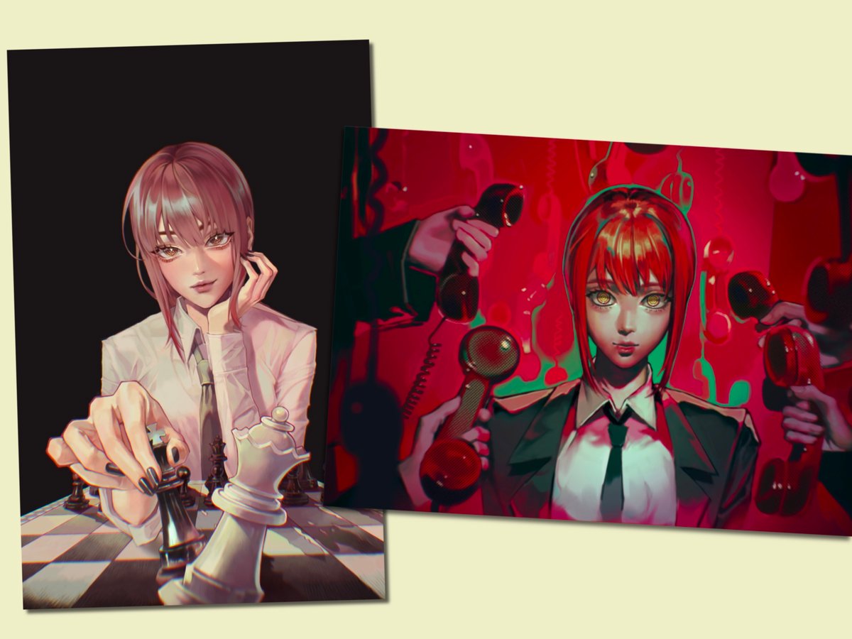 Makima CSM Art Prints | phoneafrog