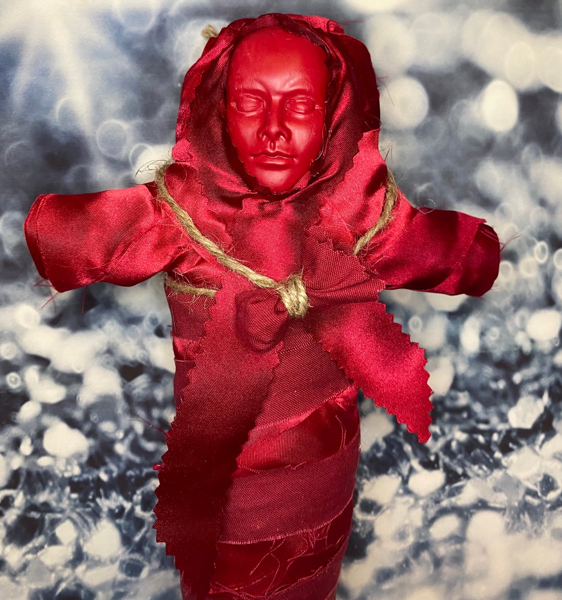 Firey Wall Of Protection Voodoo Doll by Ugly Shyla | uglyshyla