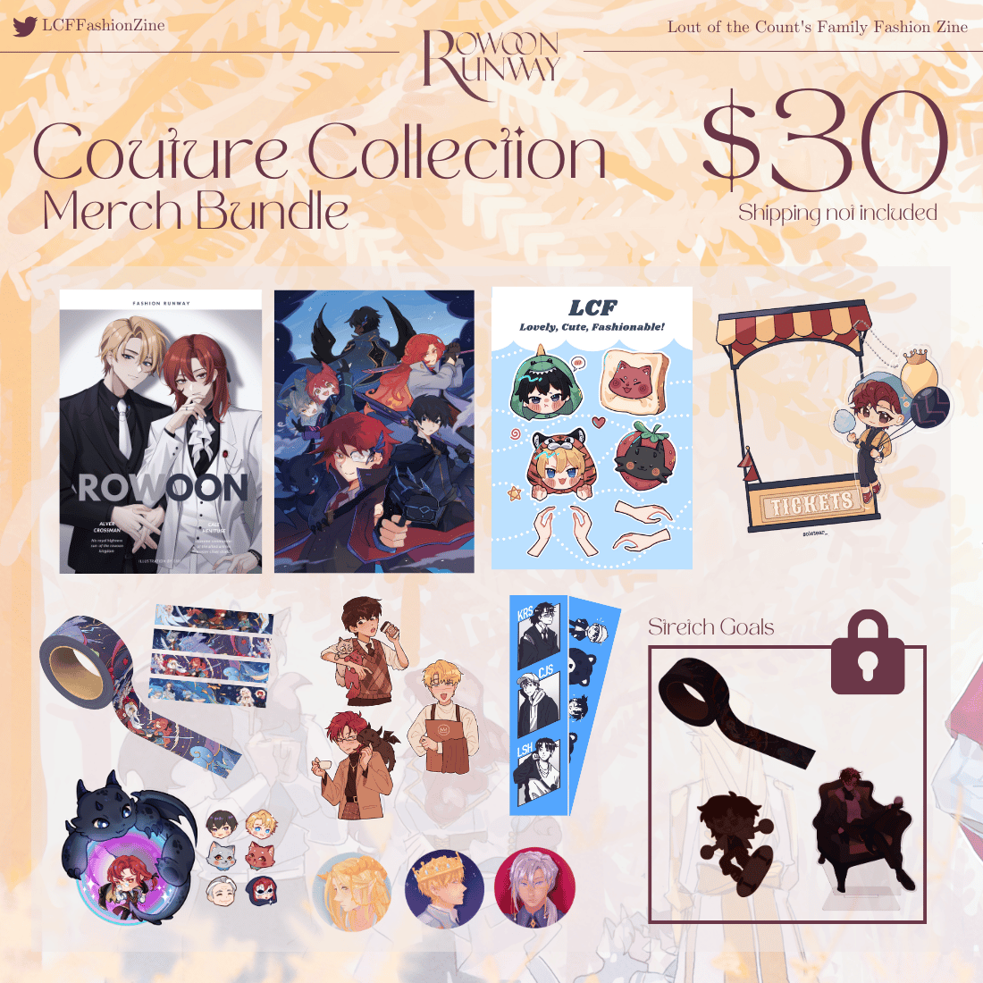 Couture Collection - Merch Bundle (B Grade) | Rowoon Runway - LCF ...