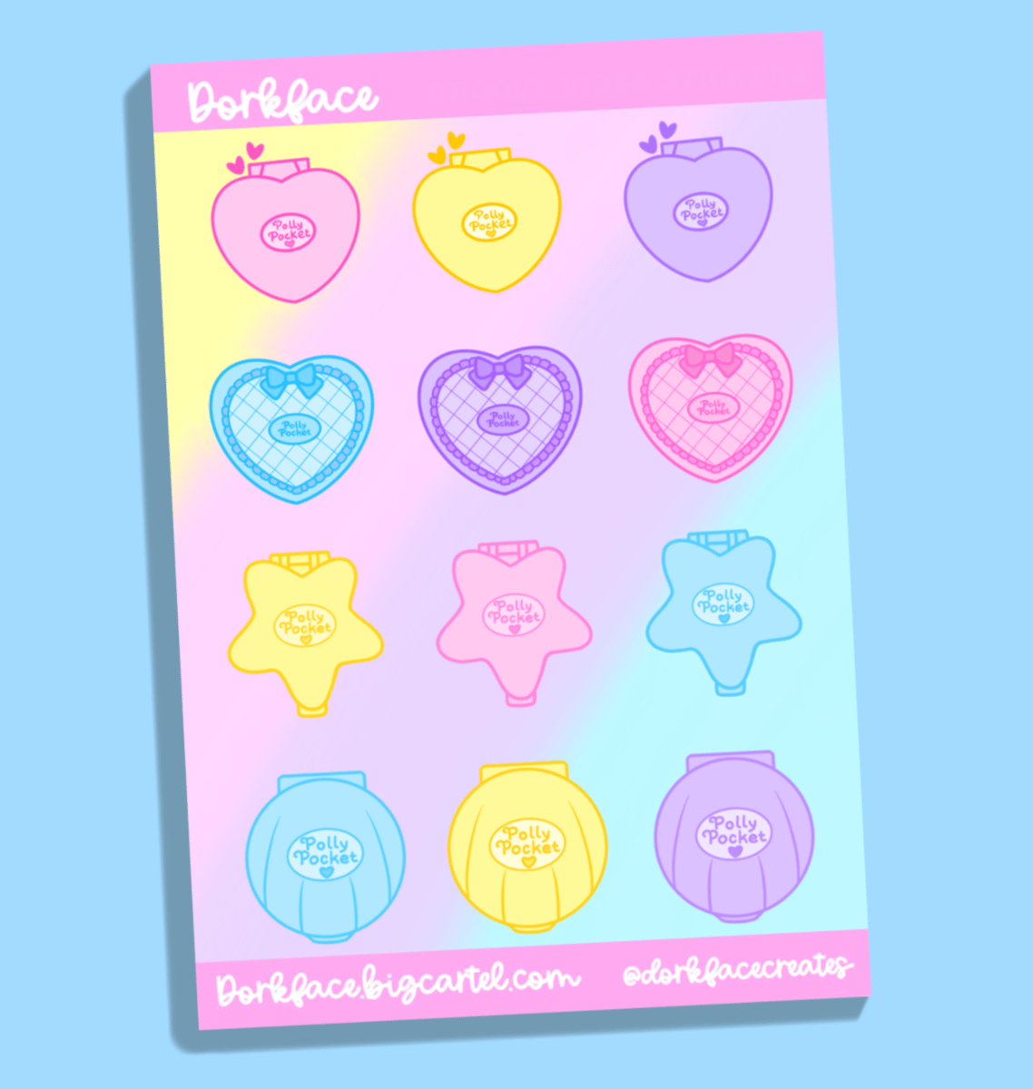 Polly Pocket Stickers | Dorkface
