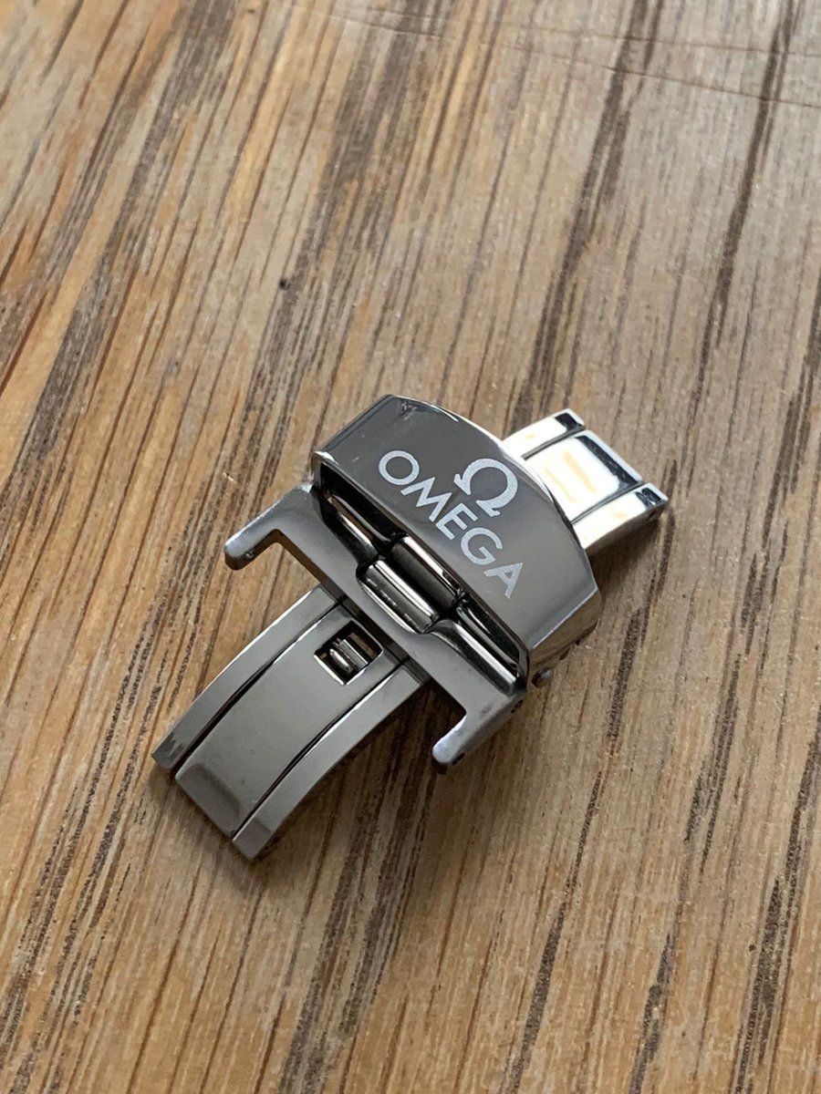 Omega 18mm Deployment Clasp For OMEGA Speedmaster, Seamaster Strap/Band ...