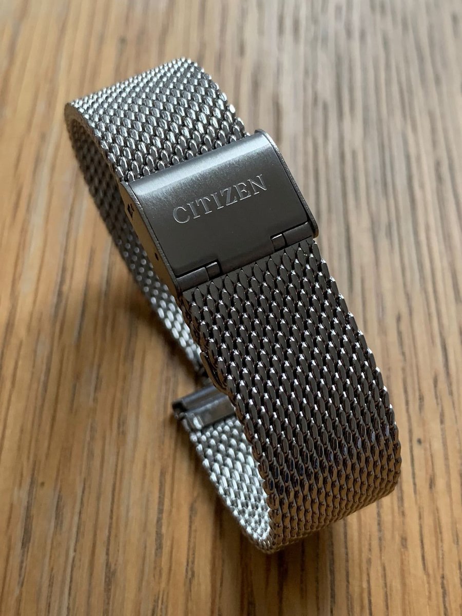 Heavy Duty Citizen Mesh Gents Watch Strap,20mm,New | CLASSIC TIME PARTS