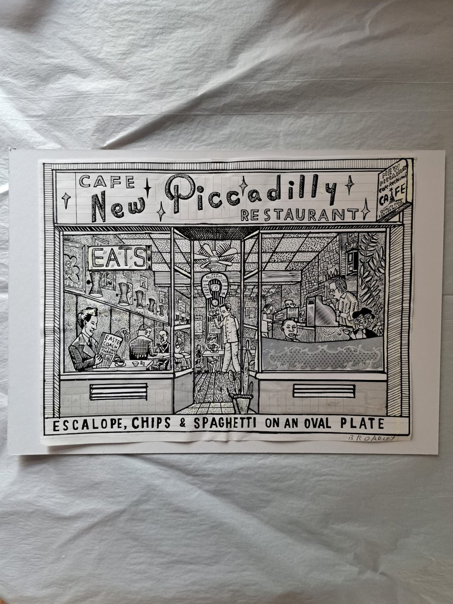 NEW PICCADILLY - Original drawing | John Broadley
