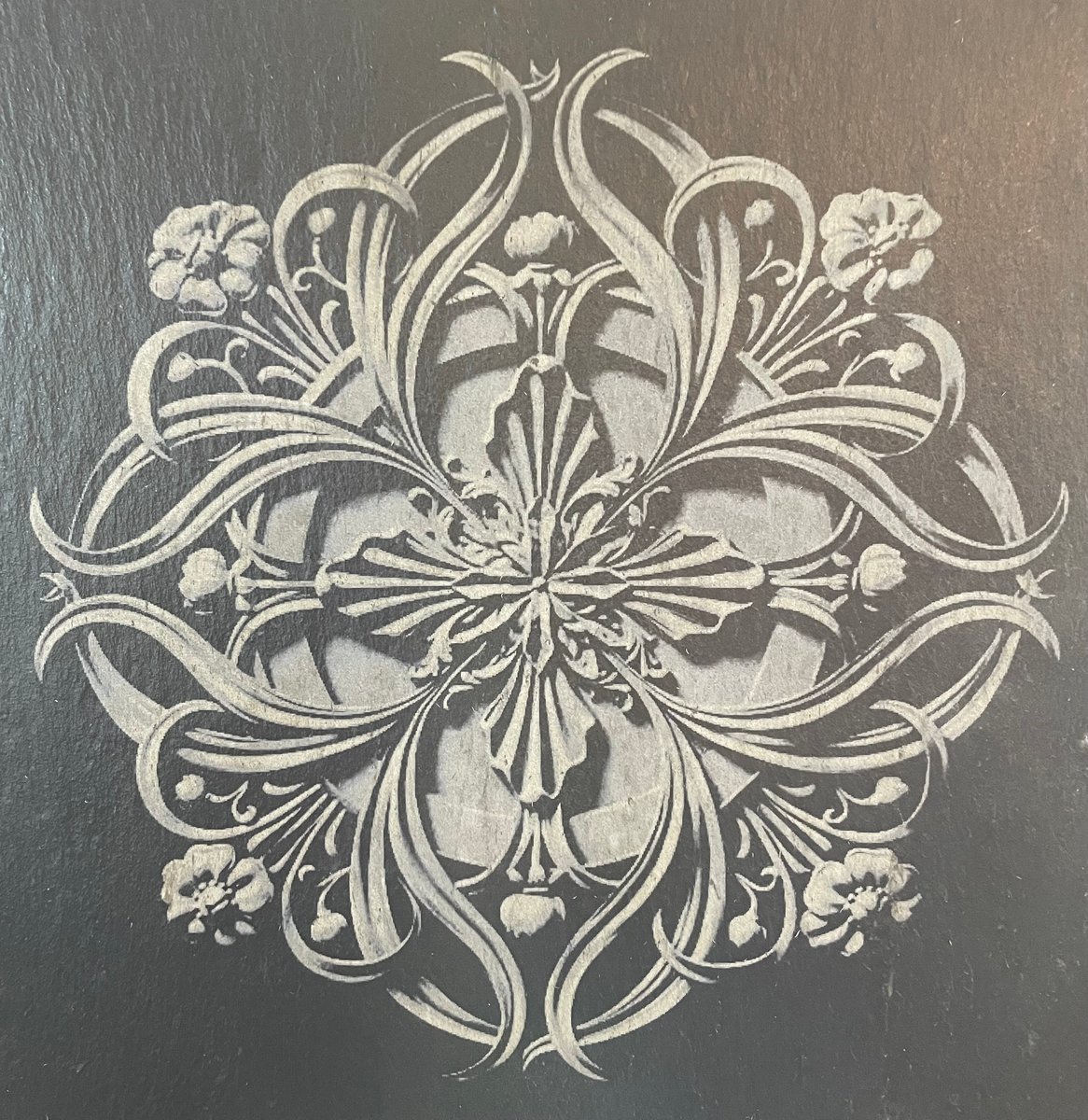 Scroll Engraving | Leger’s Slate Art - (207) 402-1188