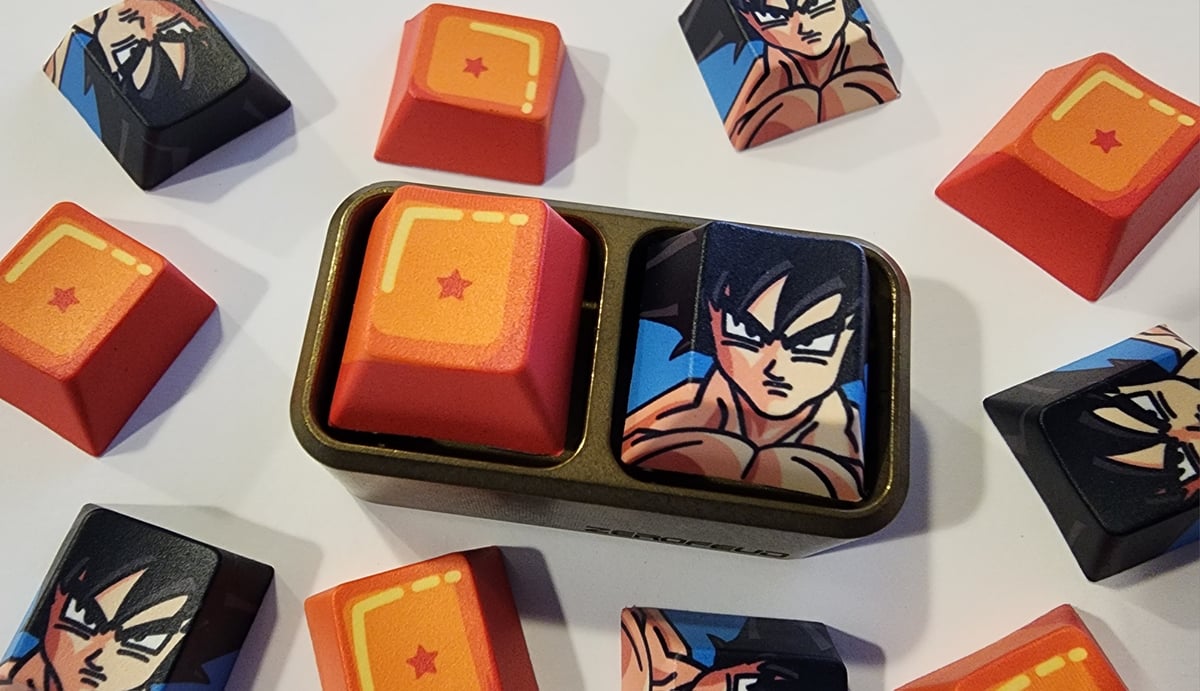 DRAGONBALL Z V1 KEY CAP SET | Coqui Creations Threads