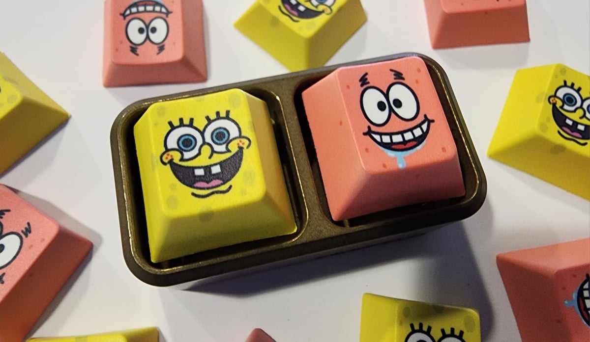 SPONGEBOB KEY CAP SET | Coqui Creations Threads