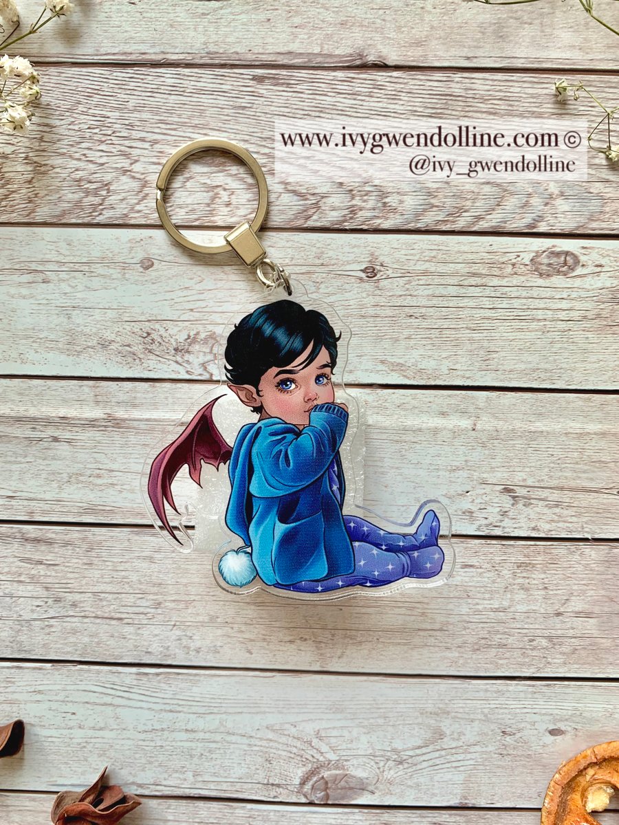Baby Nyx Keychain / Acrylic Charm - SJM Licensed | Ivy Gwendolline