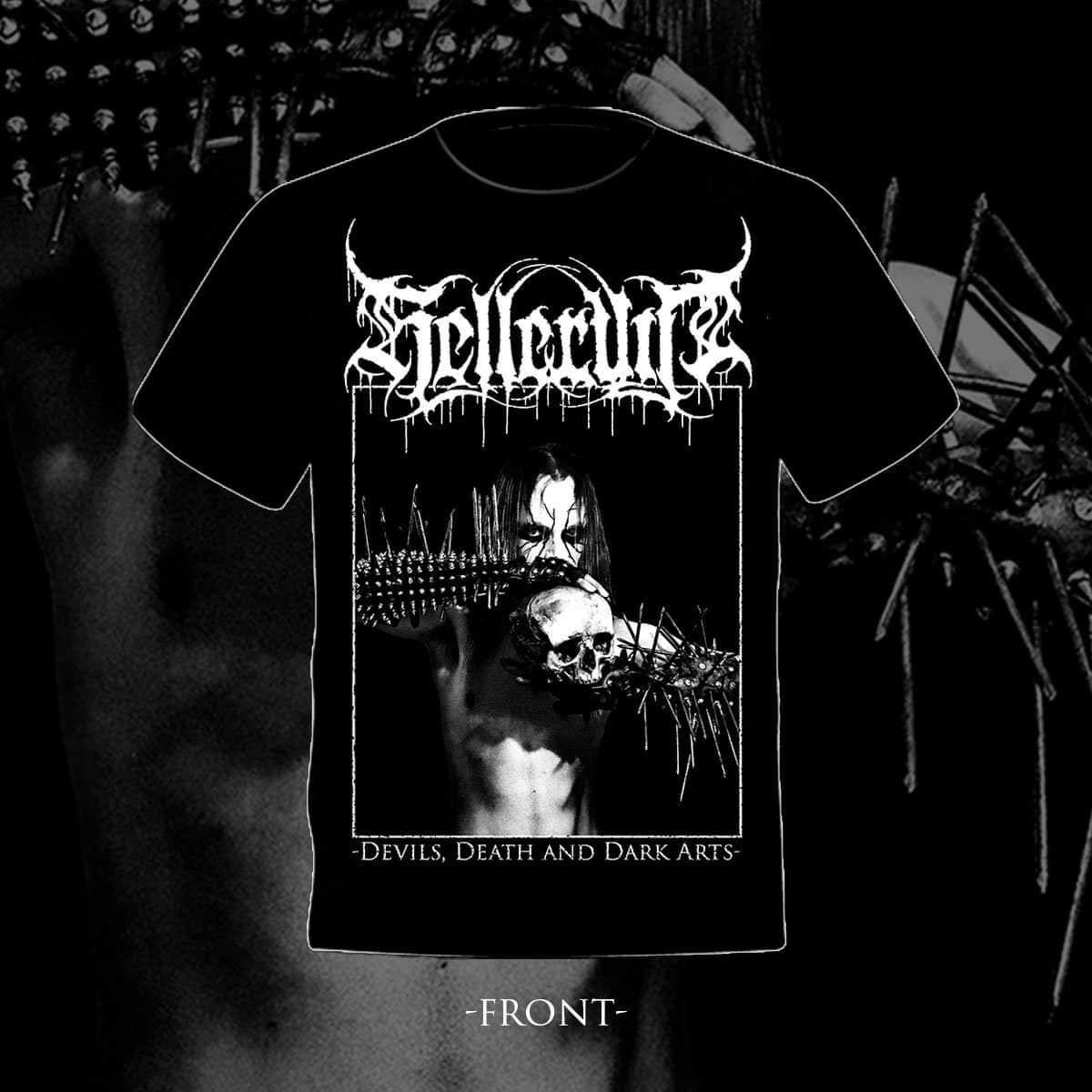 T-SHIRT - Devils, Death and Dark Arts | Helleruin