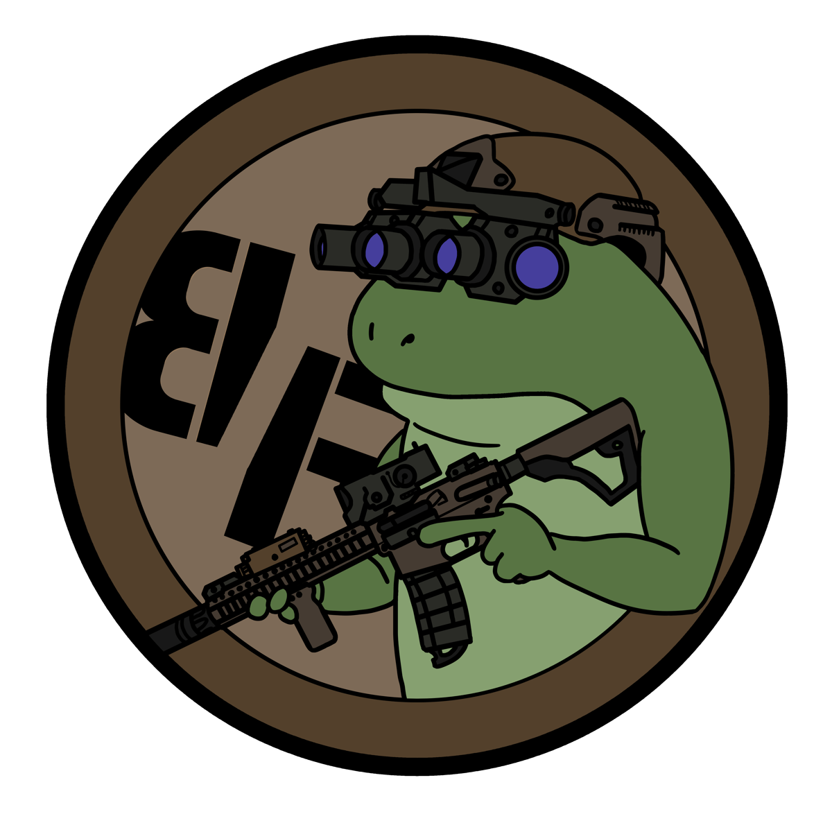 Tactical Worry Frog | brassfacts