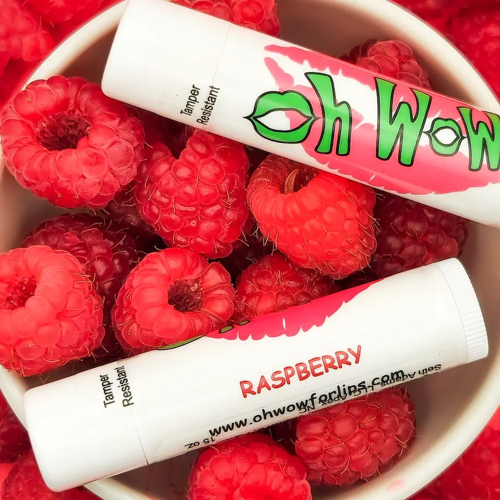 Raspberry Lip Balm | Oh WoW! Lip Balm