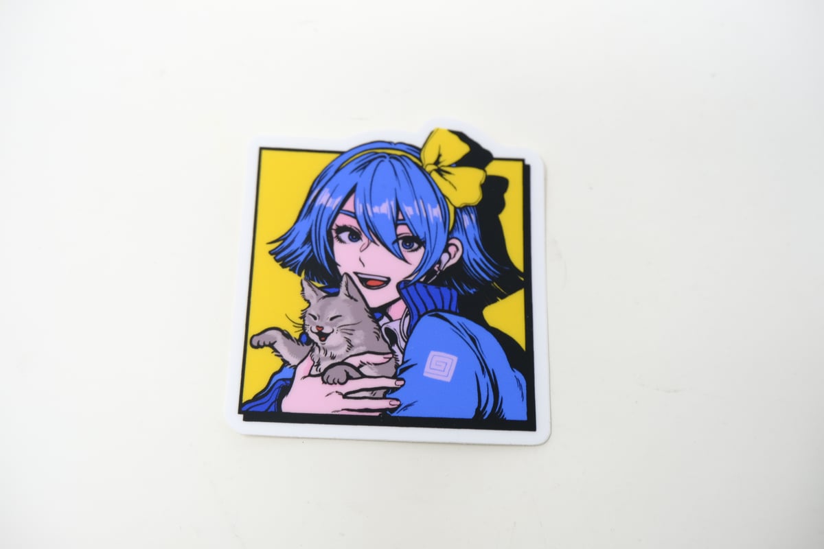 "Reiko+Saba" Sticker | Retro-Ko