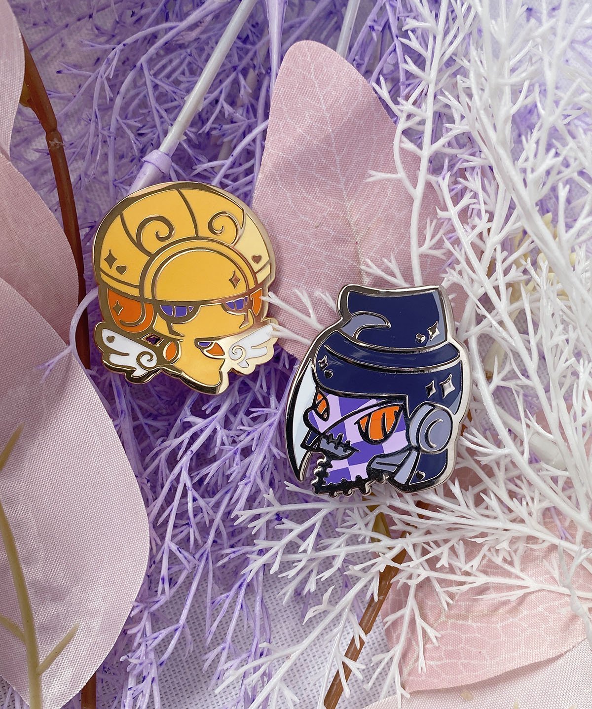 JJBA Stands - Enamel Pins | chaotixcanvas