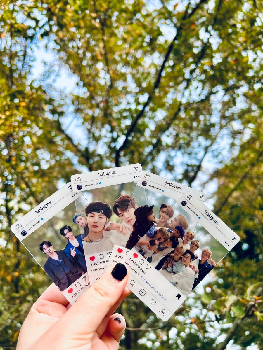 Transparent SKZ Photocards | KiroujiDraws