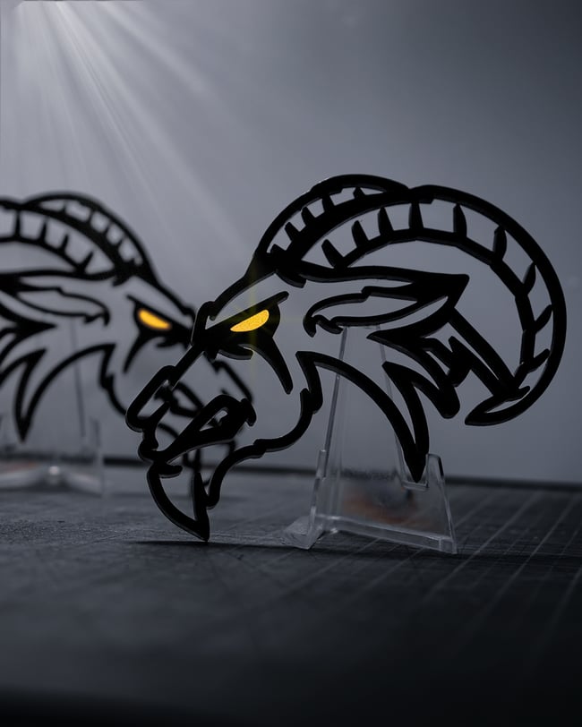 Ram HellRam V1 Fender Emblems | jmgraphikx