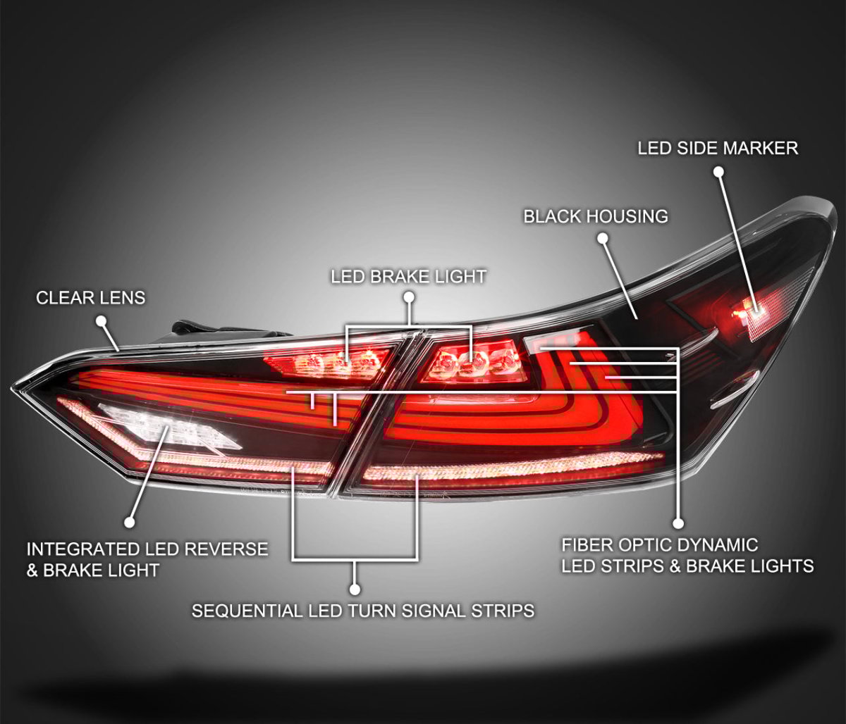 Toyota Camry 2018-2022 Lexus Custom RGB Tailight | Oc Retrofit