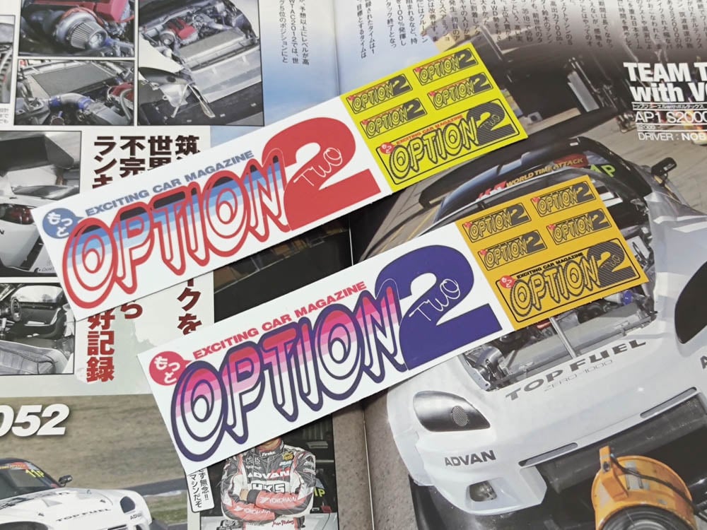 OPTION2 Sticker pack | japanREVIVE