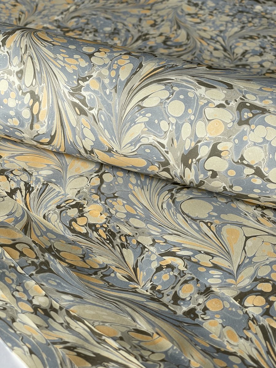 Manoir - Permanent Collection | Emily Romero Marbled Paper & Designs