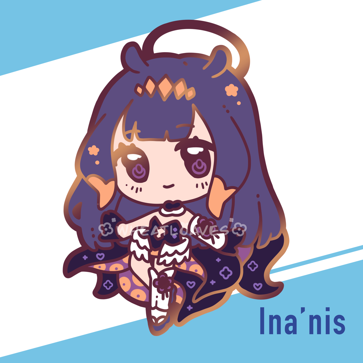 [LAST CHANCE] Hololive - Ina Enamel Pin | Wheatloaves