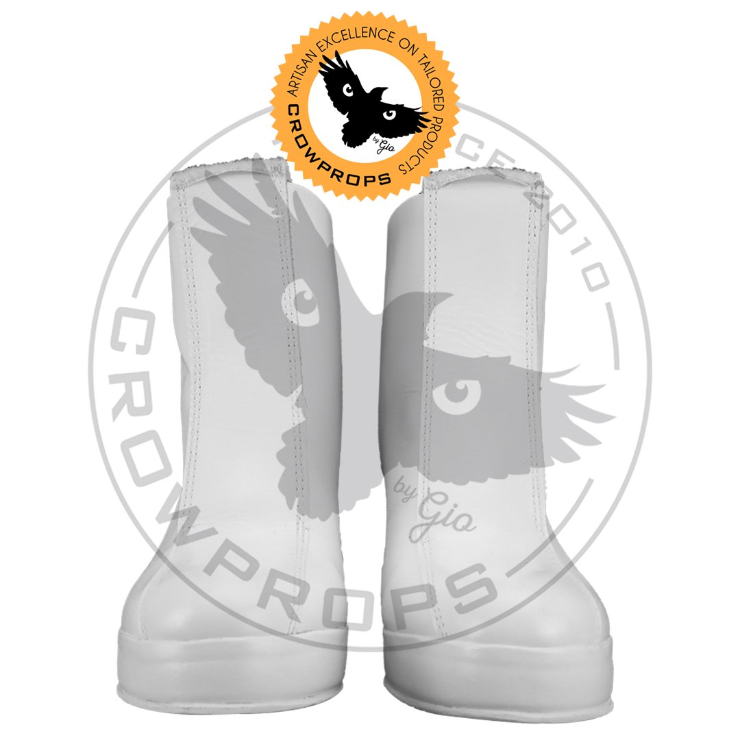 Female Armor Chunky Short Boots | CROWPROPS