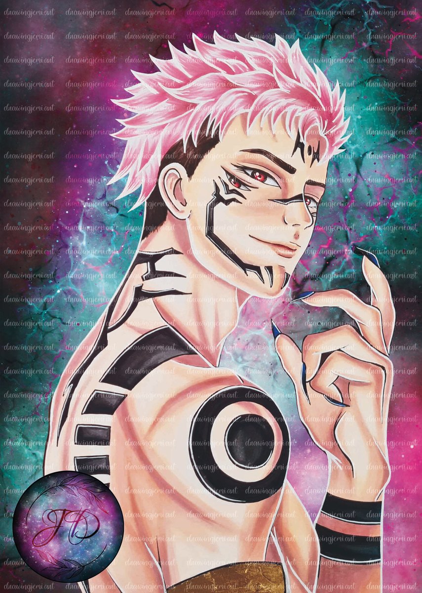 Sukuna Poster | drawingjemi.art