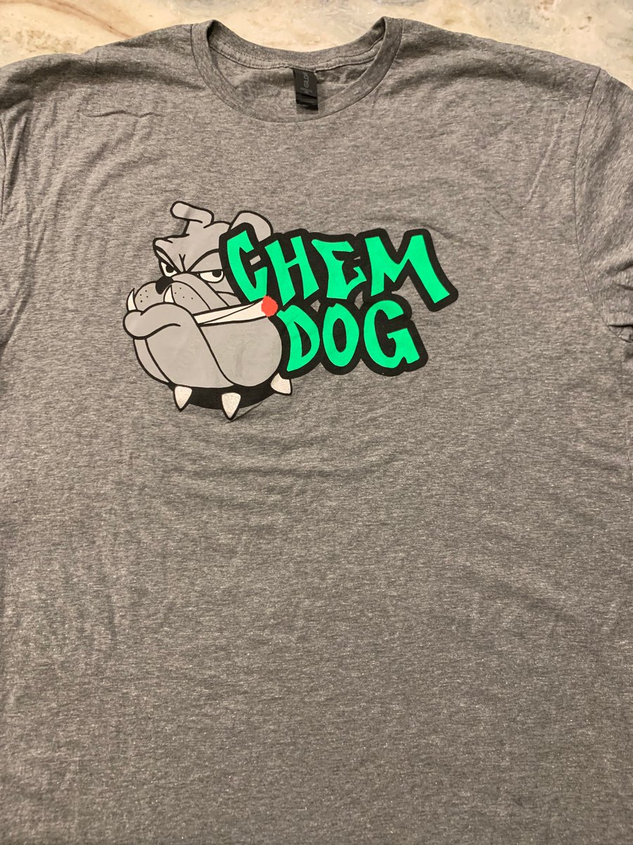 Chemdog orig logo in grey mist soft style tee | Chemdog’s swag