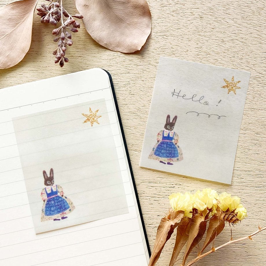 Rabbit Sticky Notes | The Crafty Squirrel