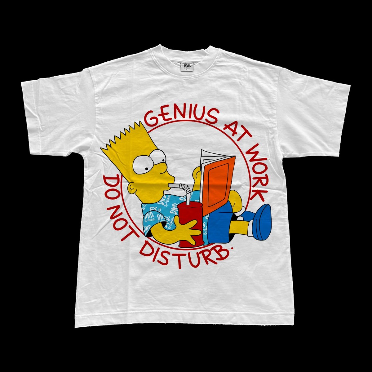 GENIUS AT WORK - BART SIMPSON T | DND by: FERRIS